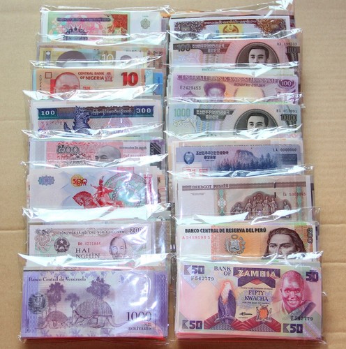 NEW Paper Money 100 World Banknotes UNC high quality ,All Genuine | eBay