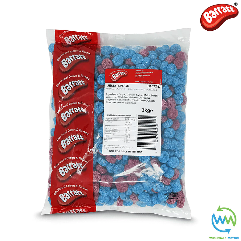 BARRATT JELLY SPOGS Sweets RETRO Candy WEDDING Favours GIFT Buttons ...