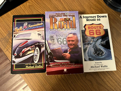 Route 66 vhs tapes with Martin Milner Journey on route 66 4 tapes Very ...