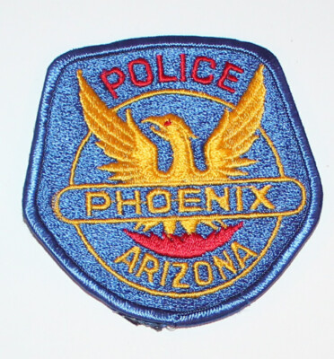 PHOENIX POLICE Arizona Capital City PD AZ patch #16 | eBay