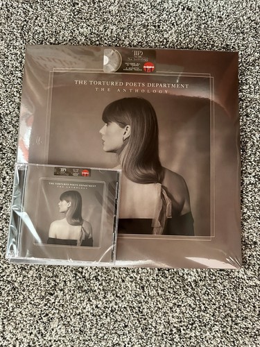Taylor Swift TTPD Anthology Vinyl And CD ***IN HAND*** | eBay
