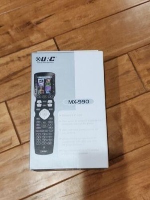 URC MX-990 Programmable IR/RF Remote Control 2.4" Color LCD Screen | eBay