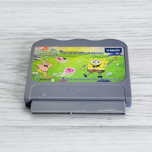 Vtech V.Smile Game Spongebob A Day in the Life of a Sponge Cartridge ...