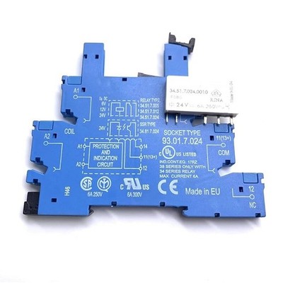 For Finder 34.51.7.024.0010 345170240010 24V Relay base | eBay