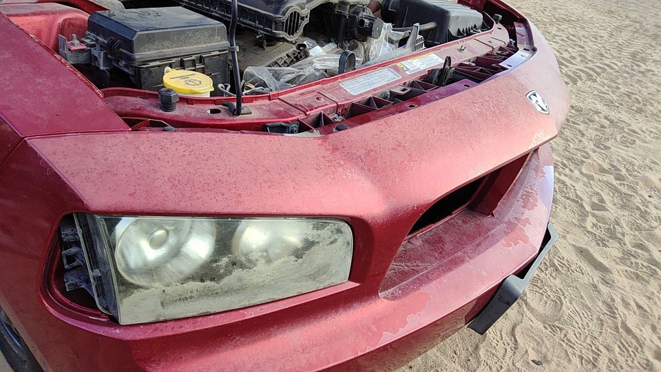 2006-2010 Dodge Charger Front Bumper Cover Assembly Oem Prh Inferno Red ...