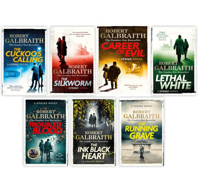 Cormoran Strike Series 7 Book Collection Set Robert Galbraith NEW ...
