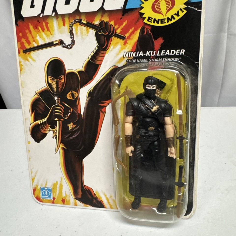 GI Joe Ninja-Ku Leader Storm Shadow Action Figure 25th Anniversary 2008 ...