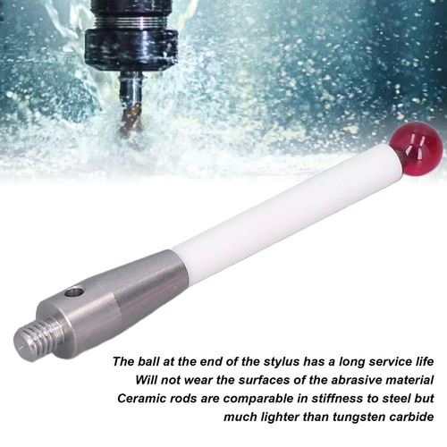 CMM Probe Stylus 6mm Ball Stainless Steel Ceramic Stem M4 Thread Tool ...