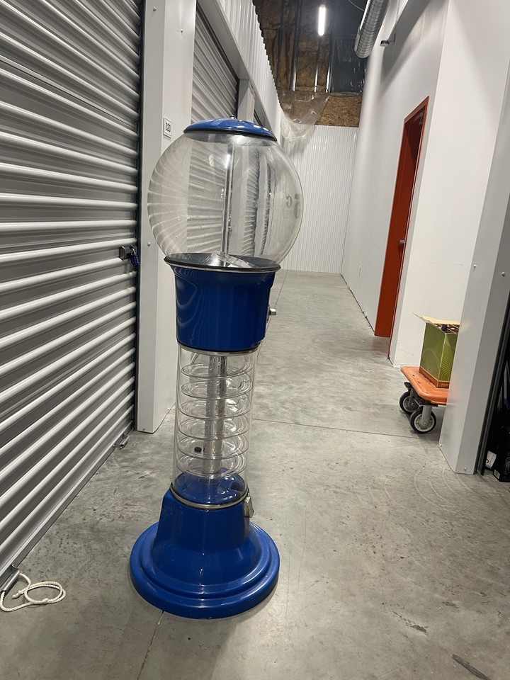 Extra Large Spiral Gumball Vending Machine | eBay