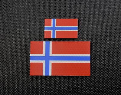 SOLAS Norway Flag Patch Set NORSOCOM Hærens Jegerkommando ...