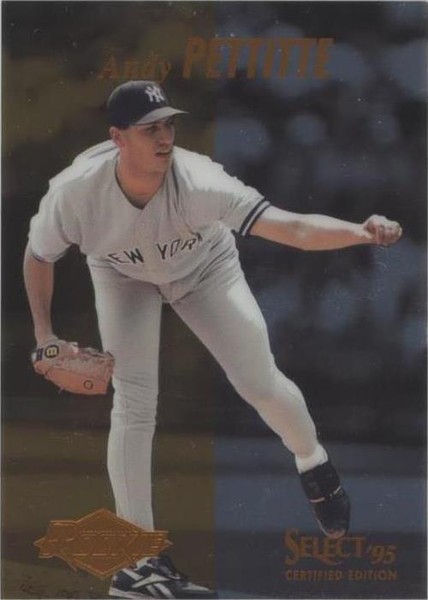 1995 Select Certified Edition - Rookie #96 Andy Pettitte for sale ...