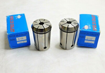 SYIC Single Angle Collets SYOZ25 5/16" Size x 35mm Diam x 52mm OAL ...