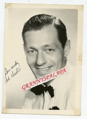 Vintage Press Photo -Bob Chester - Big Band Leader - 5" x 7" | eBay
