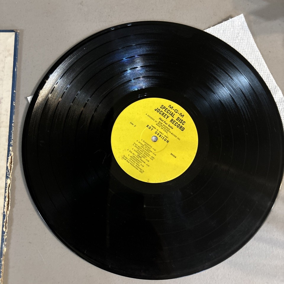 There is only one Roy Orbison, Yellow Label, Special Disc Jockey Record ...