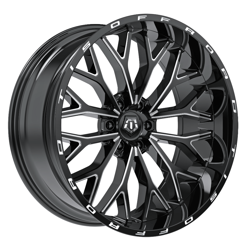 20 inch 20x10 TIS 565BM wheels rims 6x5.5 6x139.7 -24 | eBay