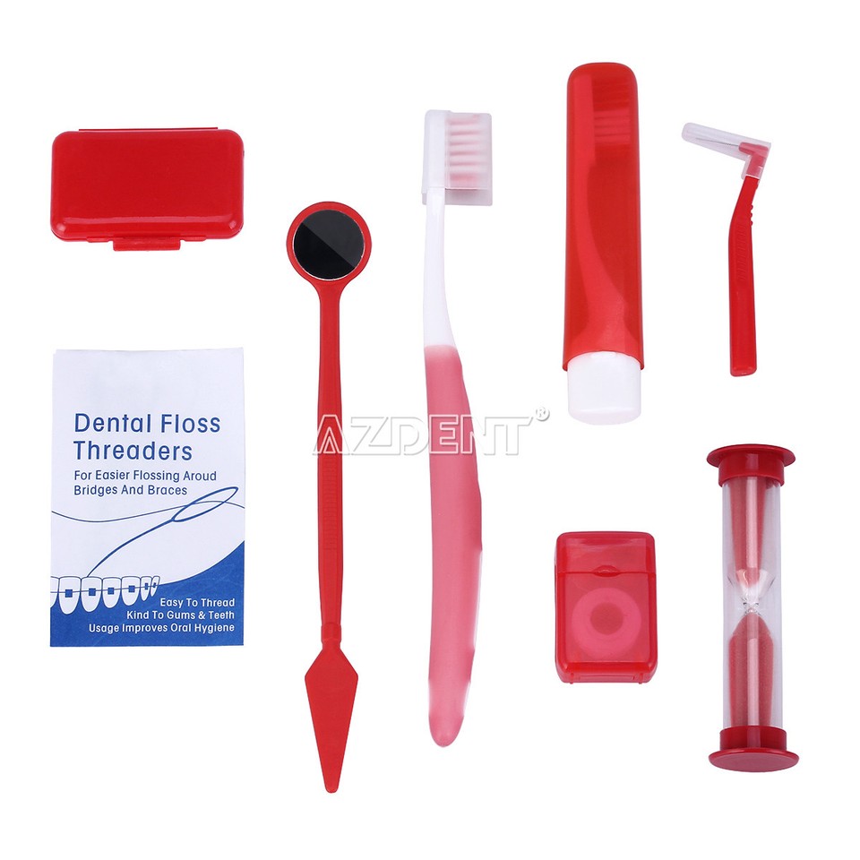 Oral Care Hygiene Teeth Clean Orthodontic Brush Whitening Floss ...