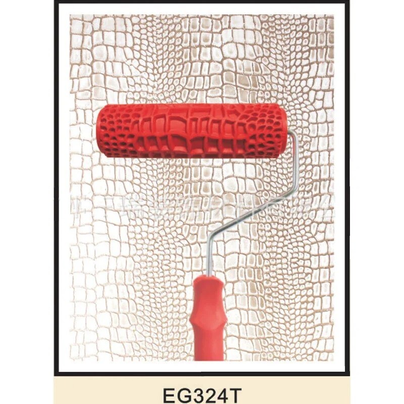 Pattern Embossed Decorative Paint Roller Texture Painting Tools for ...