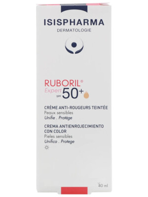ISISPHARMA RUBORIL SPF50+ tinted cream against redness, 40 ml | eBay