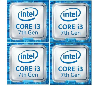 Intel Core i3 7th Gen Sticker Decal Badge Label Emblem CPU Laptops PCs ...