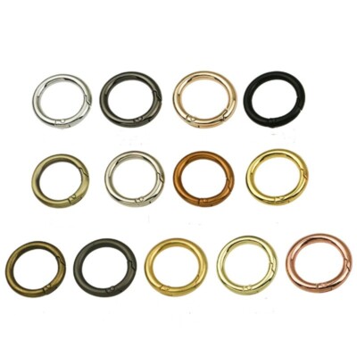 Bag Clasp Ring Circular buckle 10 12 16 19 25 32 38 50 mm Webbing Bag ...