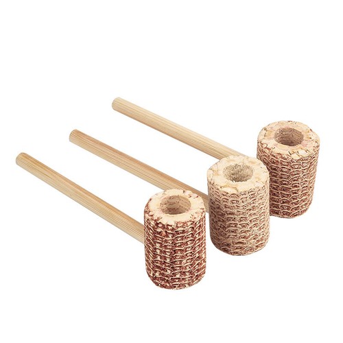 Corn Cob Tobacco Pipe Set Straight Disposable Beginner Practice Pipes ...