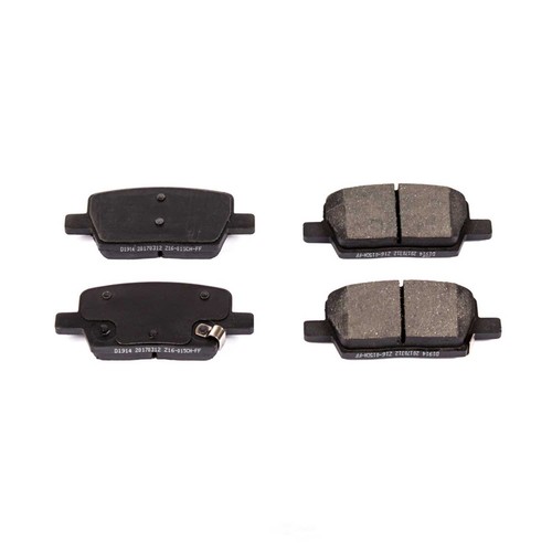Disc Brake Pad Set-Rear Z16 Low-Dust Ceramic Brake Pads Power Stop 16 ...
