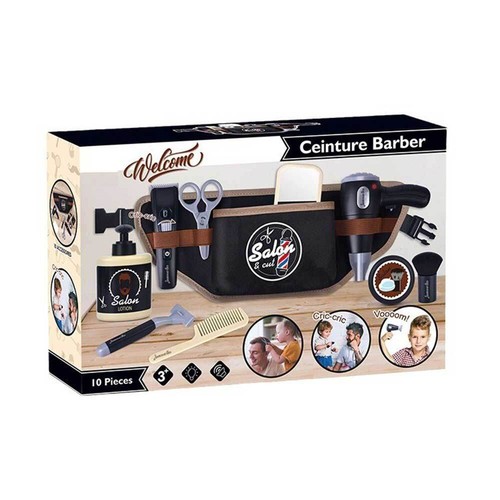 New Hairdressing Stylist Playset Hair Salon Role Play Barber Toy Kit ...