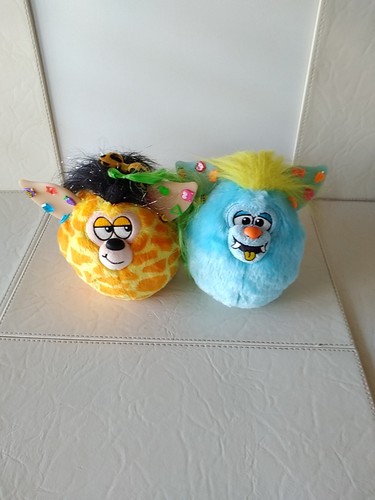 Shmoozee "Wild Giraffe" & "Cool Blue" Plush - Height 13cm (Lot of 2) | eBay