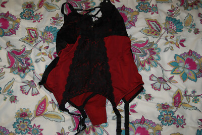 Lovehoney Night Lily Basque Set Size 22/24 | eBay UK