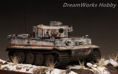 AwardWinner Built 1/35 Legendary ACE Michael Wittmann Tiger S04 Snow ...