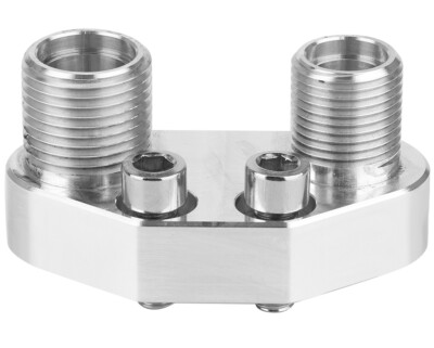 Sanden SD7B10 SD7 7176 AC A/C Compressor Adapter Fitting 6061-T6 Billet ...