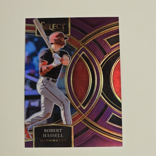 2024 Panini Select - Premier Level Robert Hassell #98 Fuschia Prizm (RC ...