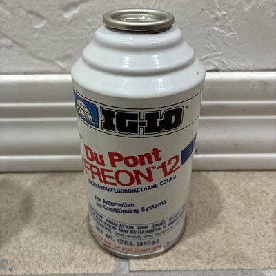 Du Pont Ig-lo R12 Refrigerant 12 oz AC FREON 12 | eBay