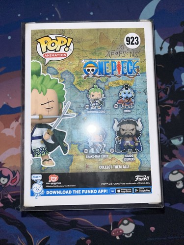 New Funko Pop Animation One Piece #923 Roronoa Zoro vinyl figure | eBay
