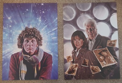 Doctor Who 2 4th Fourth Doctor Tom Baker A3 POSTERS Brand New | eBay UK