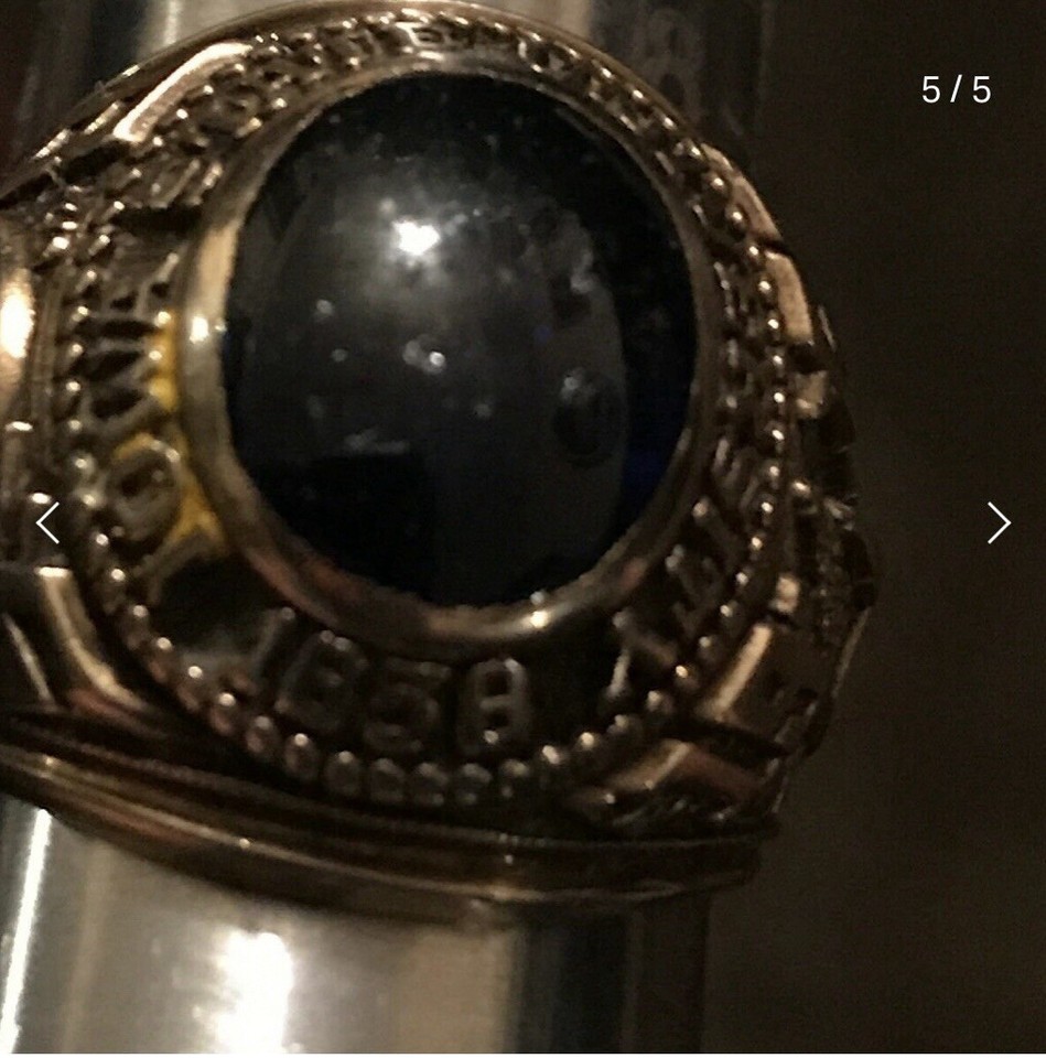 Vintage 10k Gold University Of Iowa Ring 18.7 Grams Size 9 Men’s ...