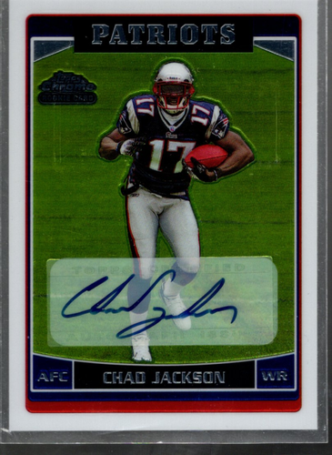 A0893- 2006 Topps Chrome Débutant Autographes #233 Chad JACKSON C Auto ...