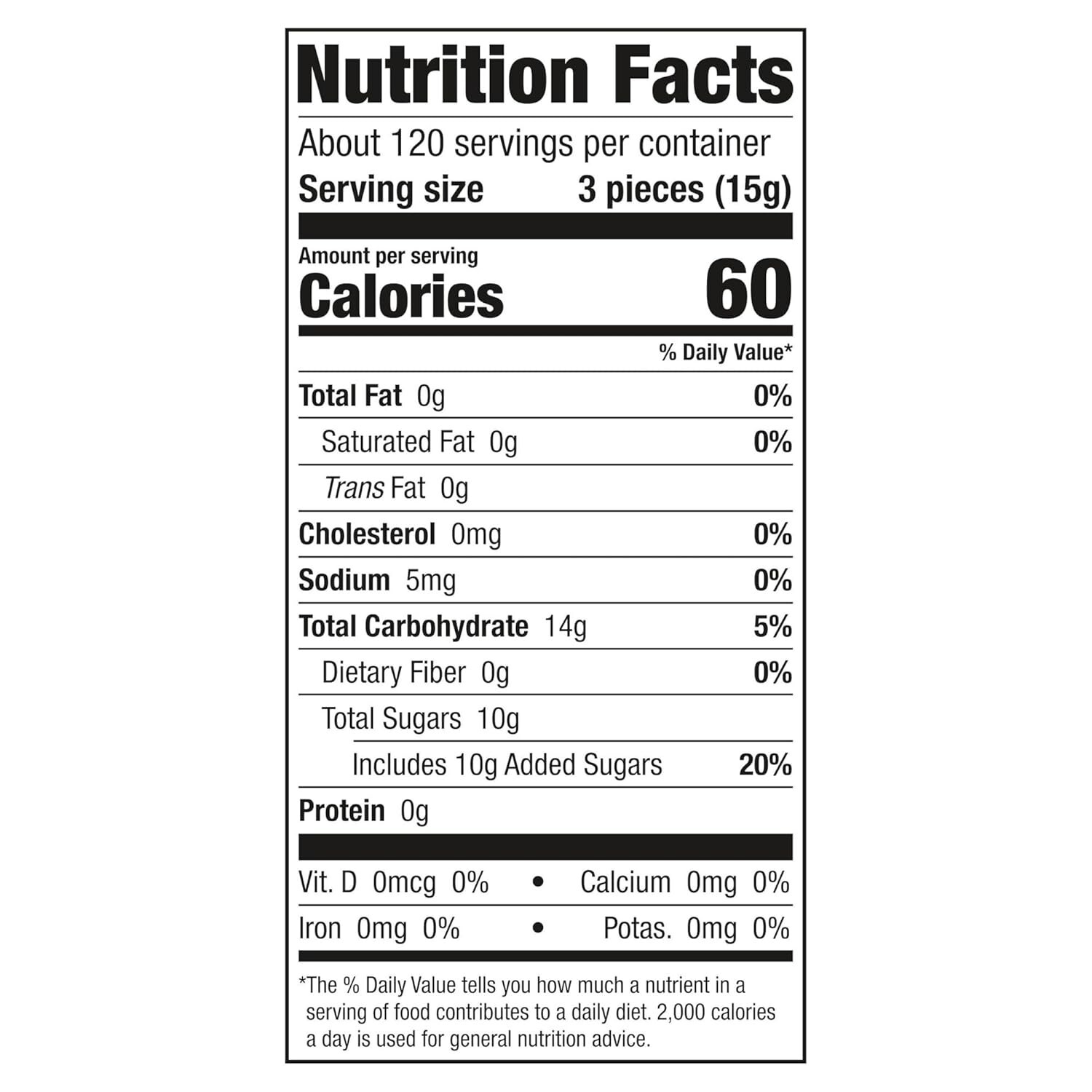 Brach's Star Brites Peppermint Candy, 4 lbs, 360 Ct, Real Peppermint ...