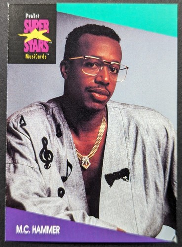 MC Hammer 1991 Pro Set Music Card #122 (NM) | eBay