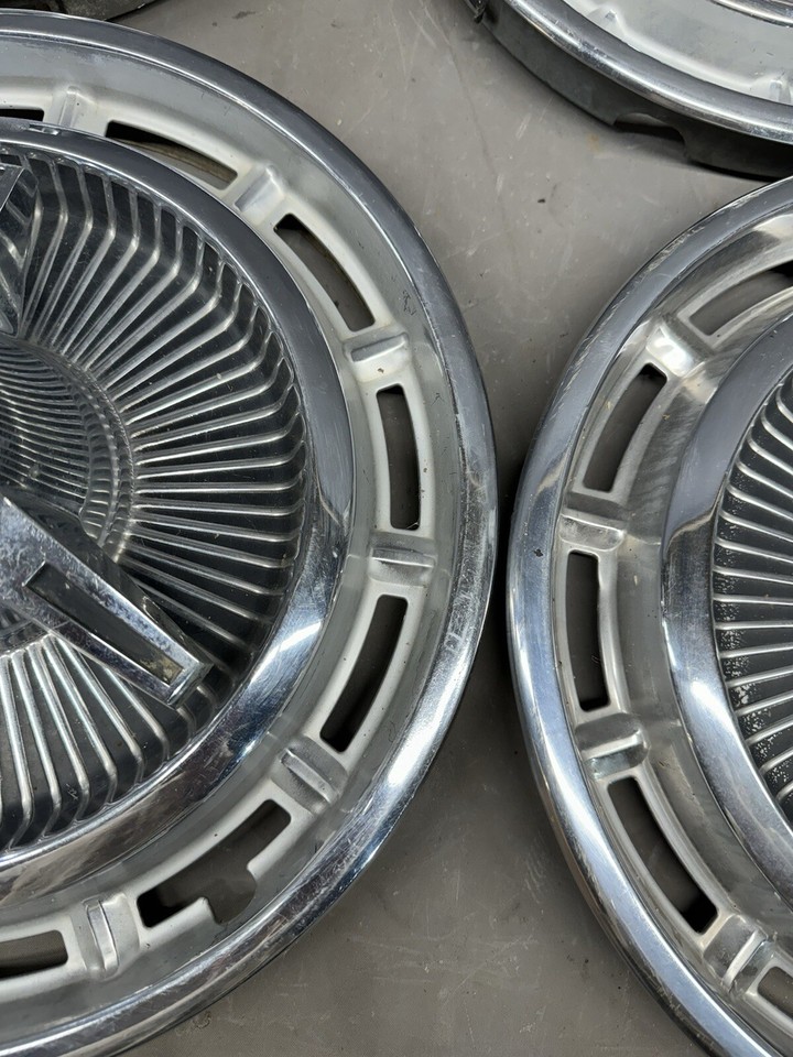 1965 1966 Chevy Impala SS Hubcaps 14" Wheel Covers Hub Caps Super Sport ...