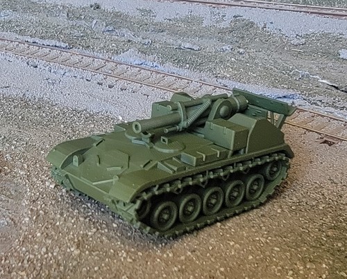 One HO 1/87 scale M41 "Gorilla" self propelled howitzer | eBay