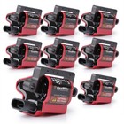 8 Spark Plugs & 8 Red Square Ignition Coils For Chevy for LS2 LS4 LS7 ...