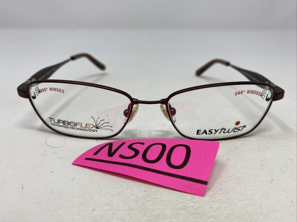 Easy Twist MOD EASYTWIST ET978 10 48-15-120 Brown Full Rim Eyeglasses ...