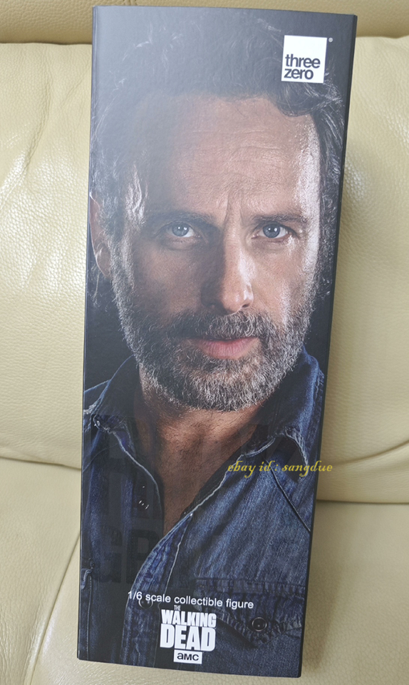 Used Threezero 1/6 Rick Grimes Season 7 The Walking Dead Action Figure ...