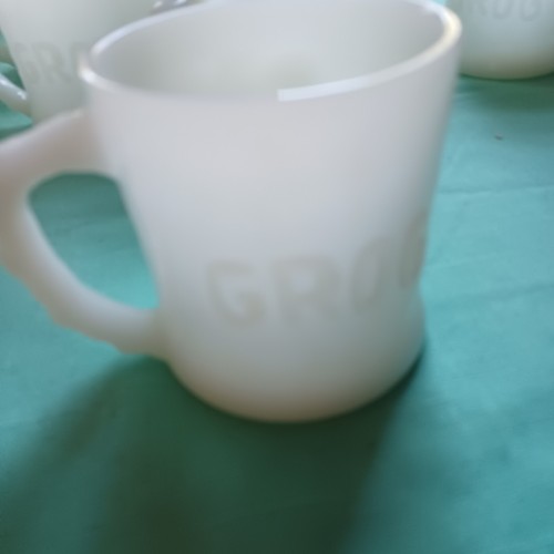 BC Comics Grog Fire King Milk Glass Mug Johnny Hart Caveman, Coffee Cup ...