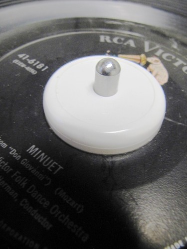 DUAL Turntable 45 RPM Singles 7" Record ADAPTER PUCK Grundig TELEFUNKEN ...