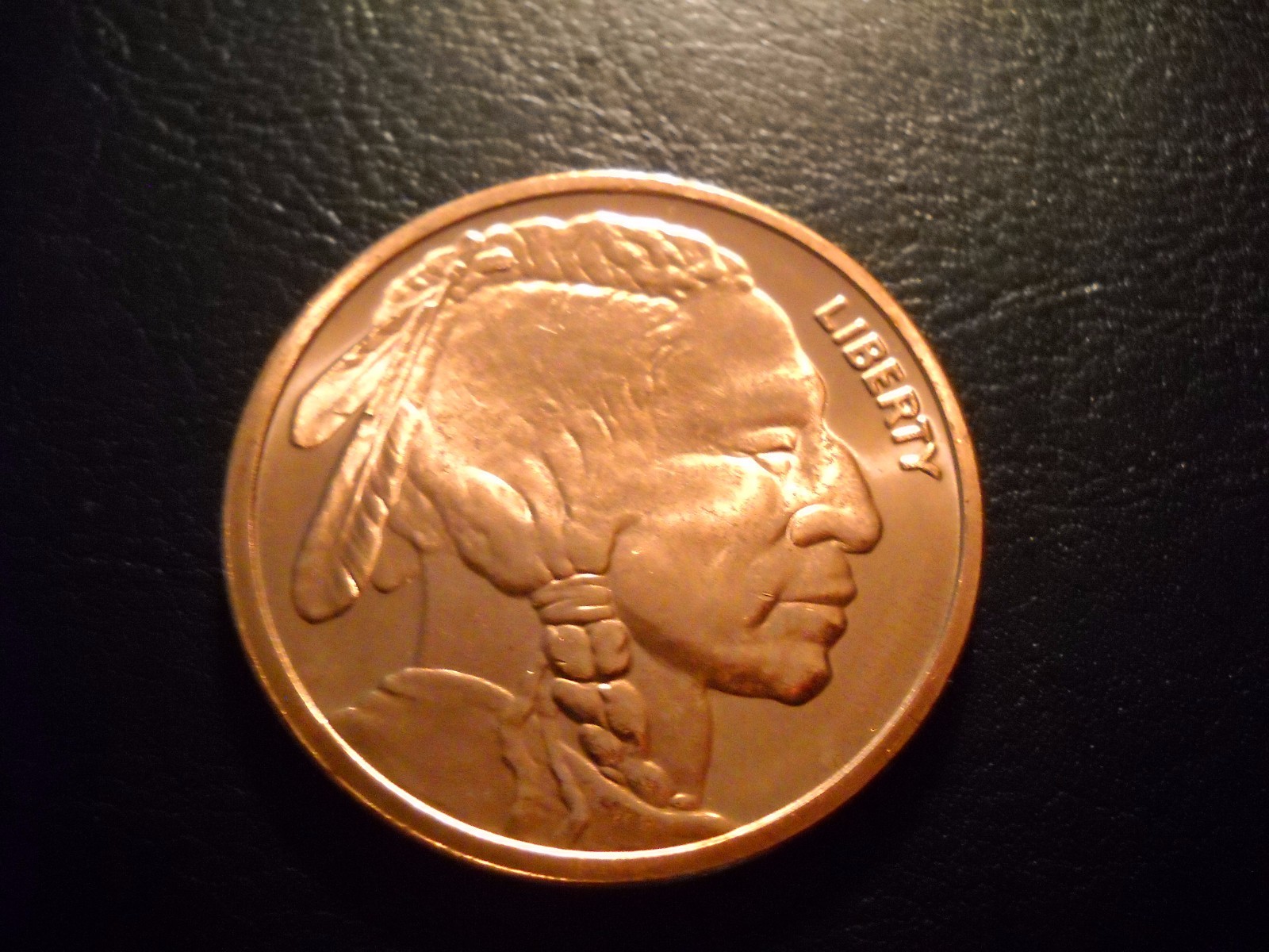 1 x 2011 INDIAN HEAD LIBERTY 1 oz AVDP .999 fine COPPER Coin | eBay