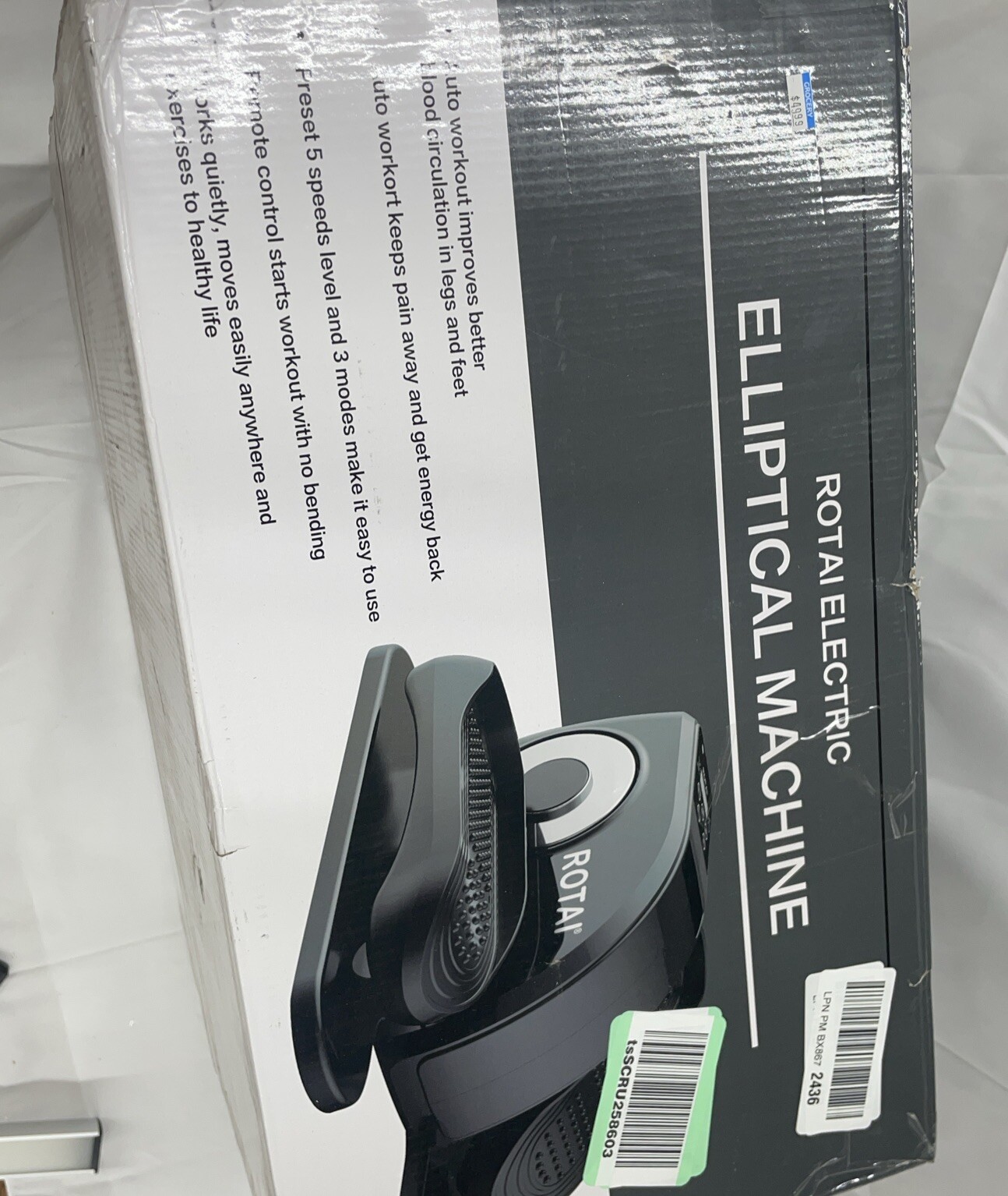 New/Open Box ROTAI Under Desk Elliptical Machine | eBay