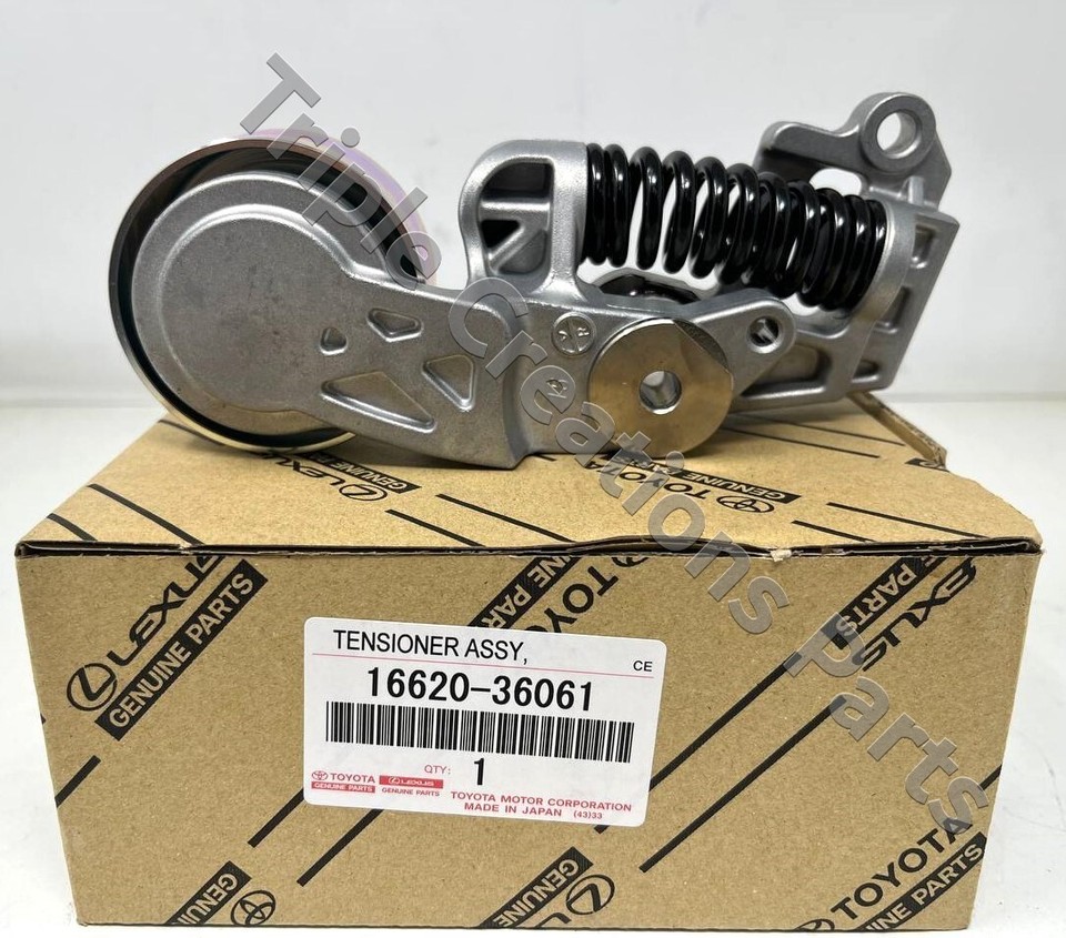 16620-36061 Genuine Toyota Tensioner Assy 1662036061 OEM | eBay