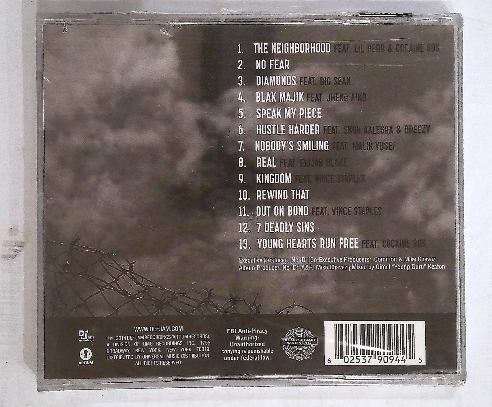 Common – Nobody’s Smiling B0021167-02 US CD Deluxe SEALED 602537909445 ...